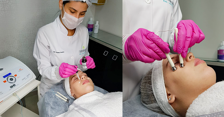 Microcorrentes potencializando os resultados da estética. - Rãmaga Pro ...